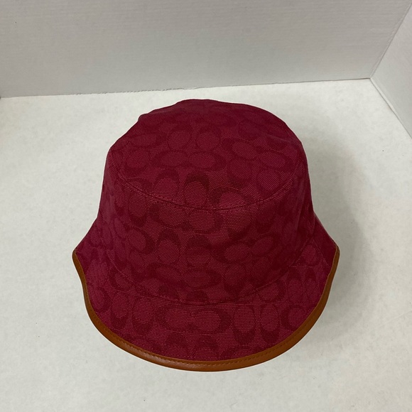 Coach | Accessories | Coach Signature Jacquard Bucket Hat | Poshmark